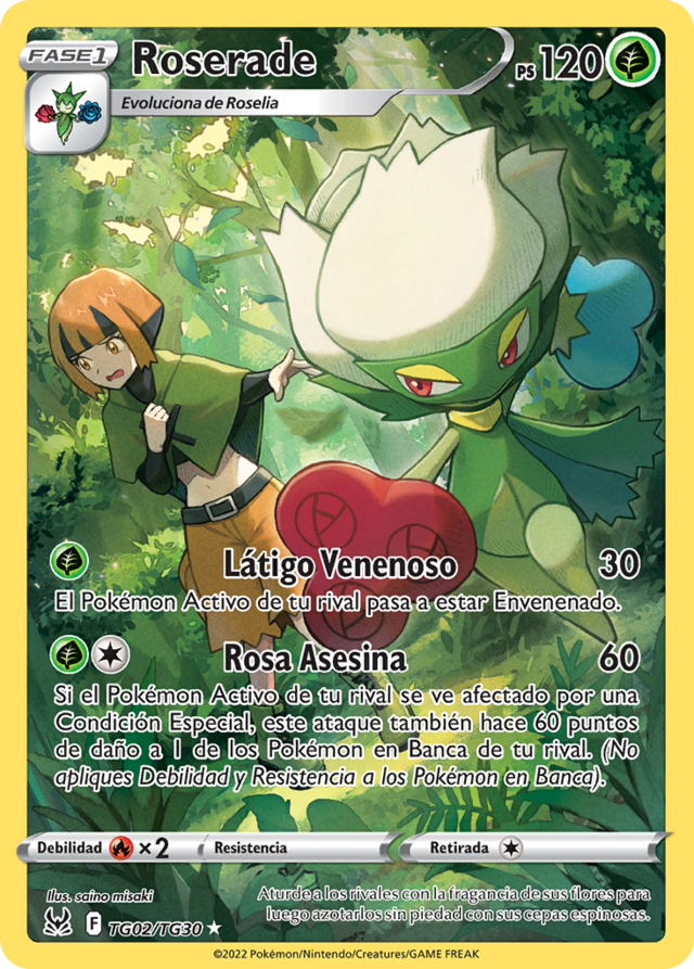Archivo:Roserade (Origen Perdido TG02 TCG).png - WikiDex, la ...