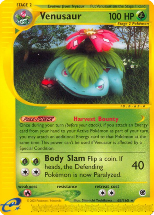 Venusaur (Expedition Base Set 30 TCG) - WikiDex, la enciclopedia Pokémon