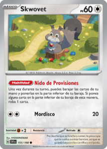 Skwovet (Escarlata y Púrpura TCG) - WikiDex, la enciclopedia Pokémon