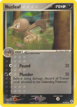Nuzleaf (Legend Maker TCG) - WikiDex, la enciclopedia Pokémon
