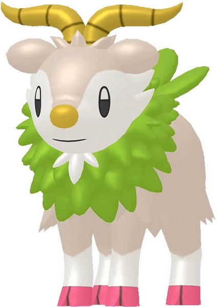 Archivo:Skiddo HOME variocolor.webm - WikiDex, la enciclopedia Pokémon