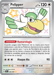 Pelipper (Evoluciones en Paldea TCG) - WikiDex, la enciclopedia Pokémon
