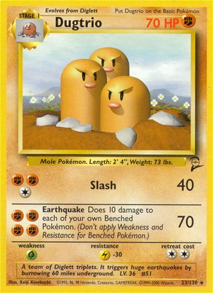Diglett (Base Set TCG) - WikiDex, la enciclopedia Pokémon