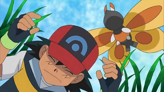 Archivo:EP609 Mothim.jpg - WikiDex, la enciclopedia Pokémon