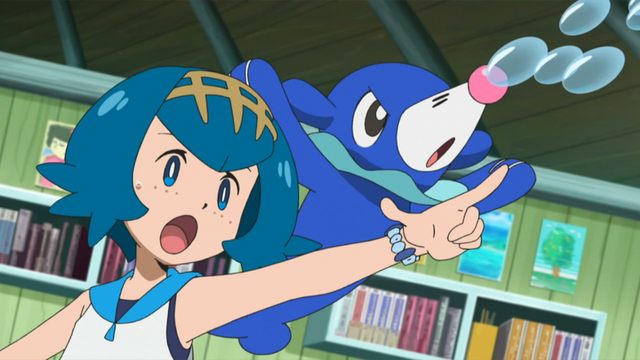 Archivo:EP988 Popplio usando rayo burbuja.png - WikiDex, la enciclopedia Pokémon