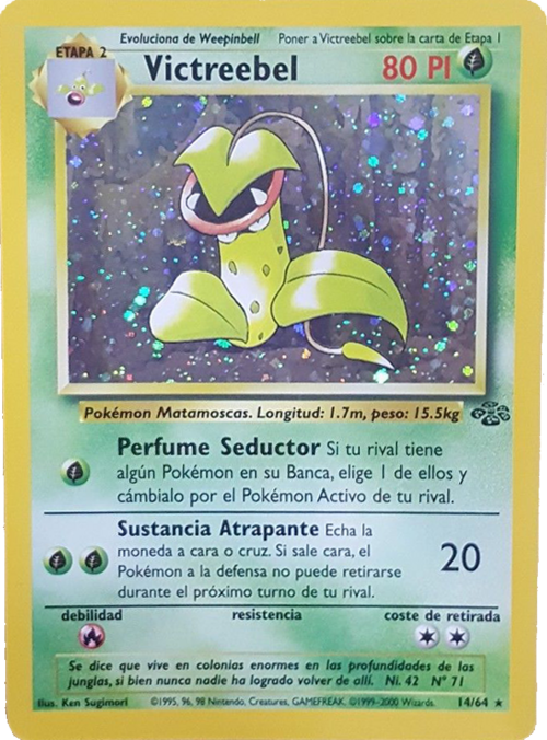 Victreebel (Jungla TCG) - WikiDex, la enciclopedia Pokémon