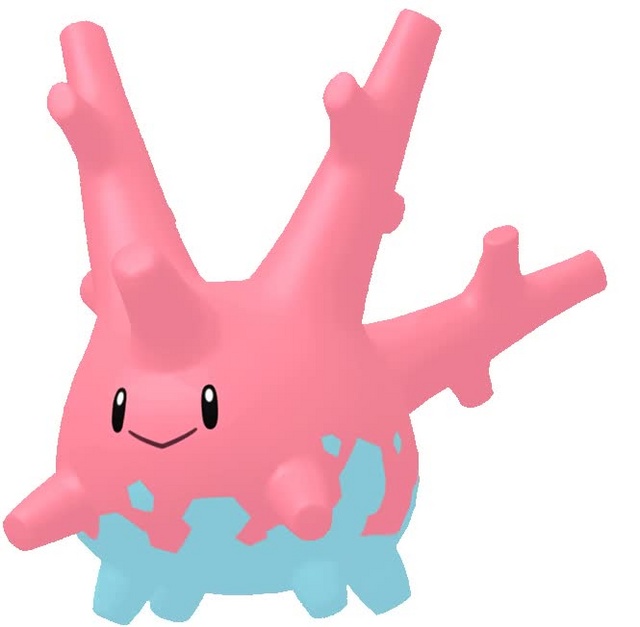 Archivo:Corsola HOME.webm - WikiDex, la enciclopedia Pokémon