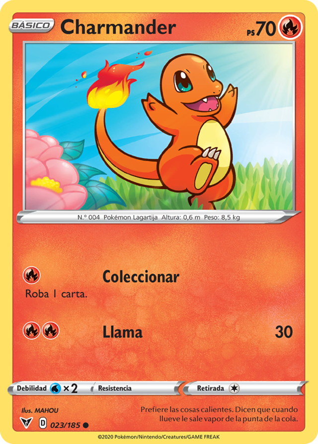 Charmander (Voltaje Vívido TCG) - WikiDex, la enciclopedia Pokémon