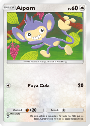 Ambipom (Pugna Espaciotemporal TCG Pocket) - WikiDex, la enciclopedia ...