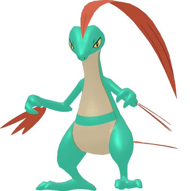Archivo:Grovyle HOME variocolor.webm - WikiDex, la enciclopedia Pokémon
