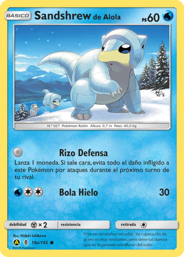 Categoría:Sandshrew de Alola - WikiDex, la enciclopedia Pokémon