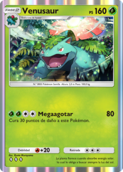 Venusaur (Genes Formidables TCG Pocket) - WikiDex, la enciclopedia Pokémon