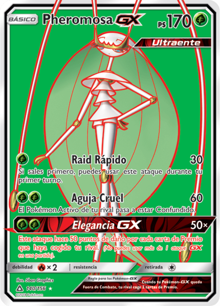Pheromosa-GX (SM Promo 66 TCG) - WikiDex, la enciclopedia Pokémon
