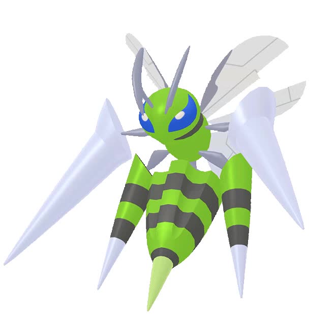 Archivo:Mega-Beedrill HOME variocolor.webm - WikiDex, la enciclopedia ...
