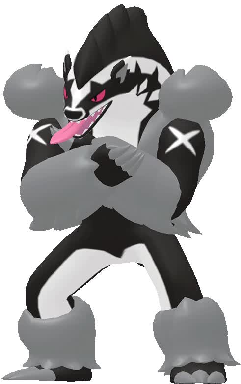 Archivo:Obstagoon HOME.webm - WikiDex, la enciclopedia Pokémon