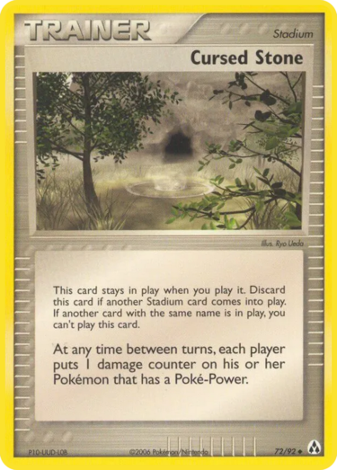 Cursed Stone (TCG) - WikiDex, la enciclopedia Pokémon