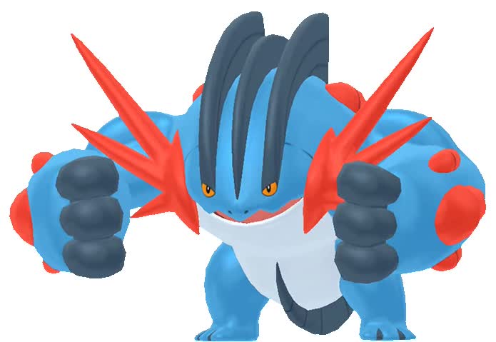 Archivo:Mega-Swampert HOME.webm - WikiDex, la enciclopedia Pokémon