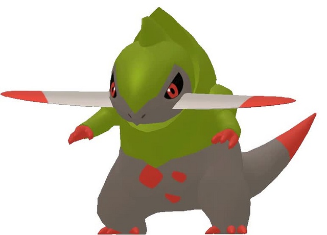 Archivo:Fraxure HOME.webm - WikiDex, la enciclopedia Pokémon