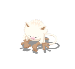 Mankey (Sleep) - WikiDex, la enciclopedia Pokémon