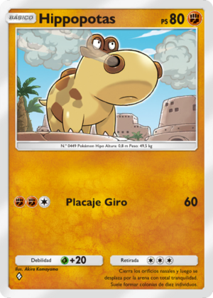 Hippopotas (Pugna Espaciotemporal TCG Pocket) - WikiDex, la ...