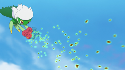 Roserade de Cynthia/Cintia - WikiDex, la enciclopedia Pokémon