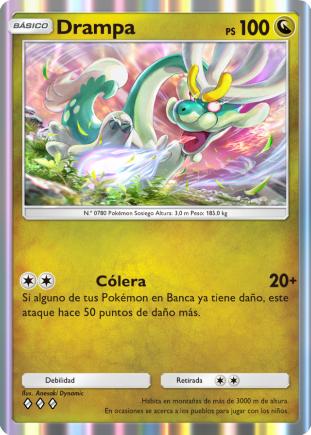 Drampa (Guardianes Celestiales TCG Pocket) - WikiDex, la enciclopedia ...