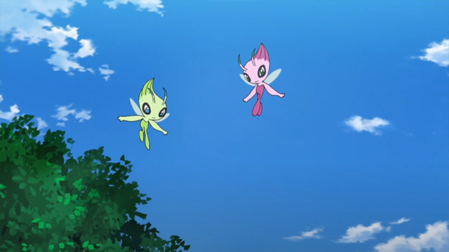 Archivo:EP1121 Celebi.png - WikiDex, la enciclopedia Pokémon