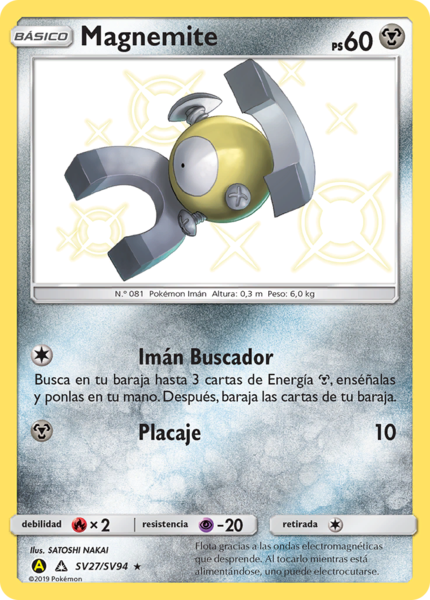Magnemite (Ultraprisma 80 TCG) - WikiDex, la enciclopedia Pokémon