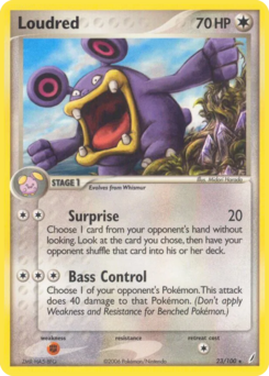 Loudred (Crystal Guardians TCG) - WikiDex, la enciclopedia Pokémon