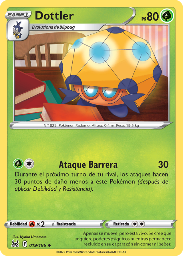 Dottler (Origen Perdido TCG) - WikiDex, la enciclopedia Pokémon