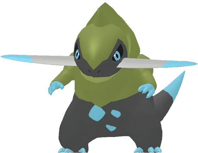 Archivo:Fraxure HOME variocolor.webm - WikiDex, la enciclopedia Pokémon