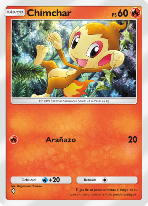 Chimchar (Pugna Espaciotemporal TCG Pocket) - WikiDex, la enciclopedia ...