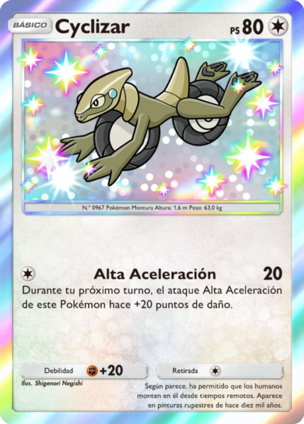 Cyclizar (Festival Brillante TCG Pocket) - WikiDex, la enciclopedia Pokémon
