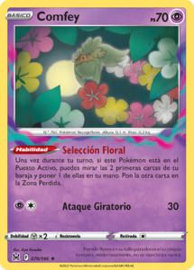 Comfey (Origen Perdido TCG) - WikiDex, la enciclopedia Pokémon