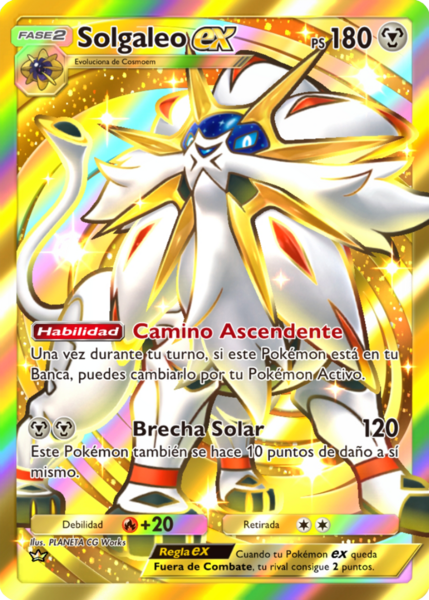 Solgaleo ex (Guardianes Celestiales TCG Pocket) - WikiDex, la enciclopedia Pokémon