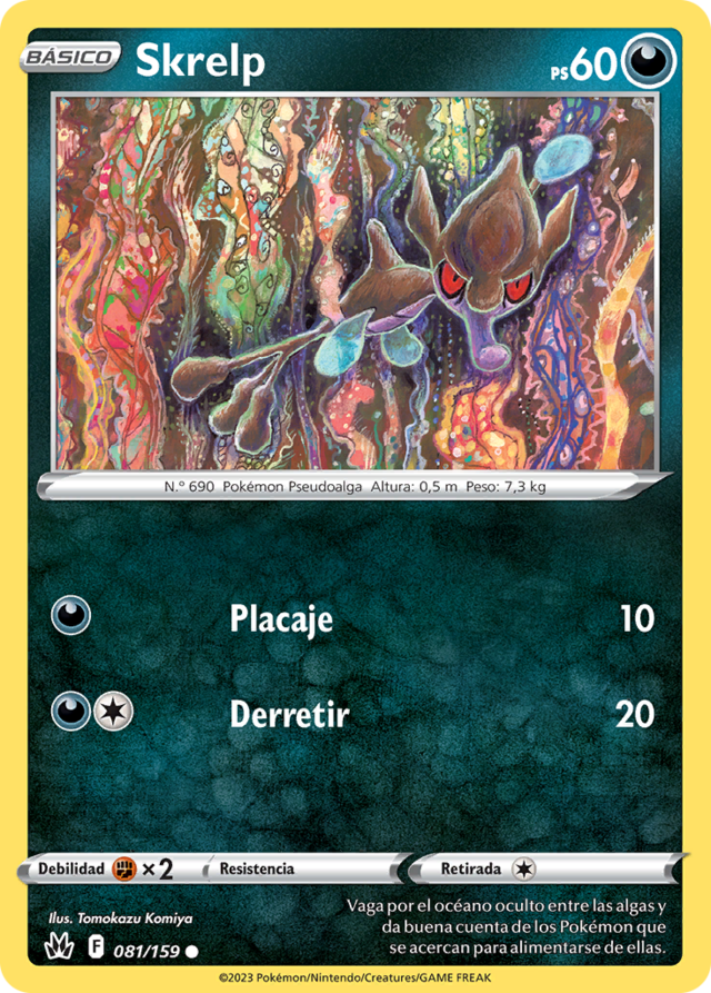 Skrelp (Cenit Supremo TCG) - WikiDex, la enciclopedia Pokémon