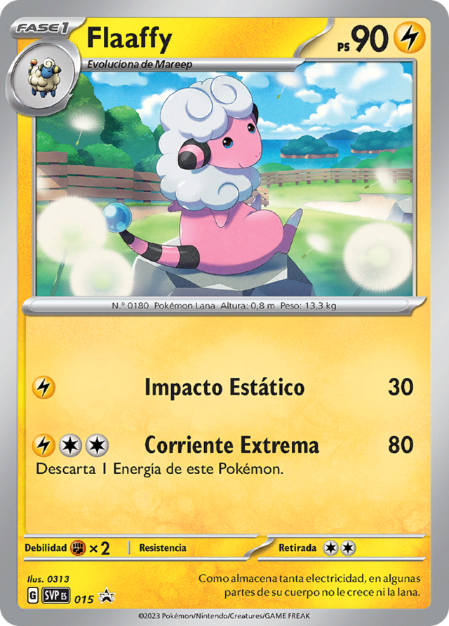 Flaaffy (SV Promo 15 TCG) - WikiDex, la enciclopedia Pokémon