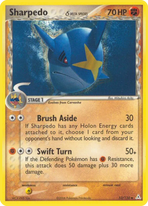 Sharpedo δ (Holon Phantoms TCG) - WikiDex, la enciclopedia Pokémon