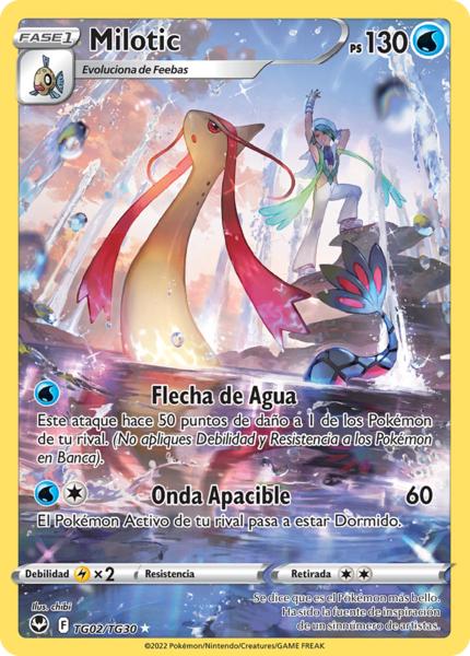 Milotic (Tempestad Plateada TCG) - WikiDex, la enciclopedia Pokémon
