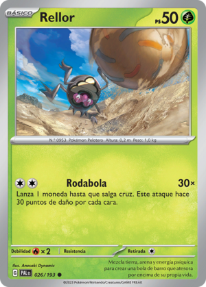 Rabsca (Evoluciones en Paldea TCG) - WikiDex, la enciclopedia Pokémon