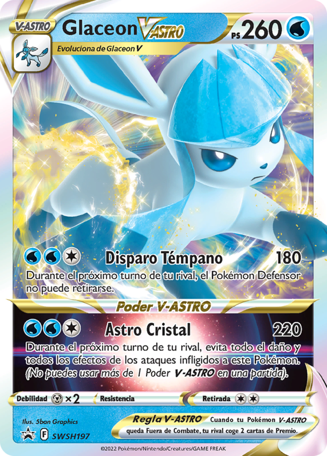 Glaceon V-ASTRO (SWSH Promo 197 TCG) - WikiDex, la enciclopedia Pokémon