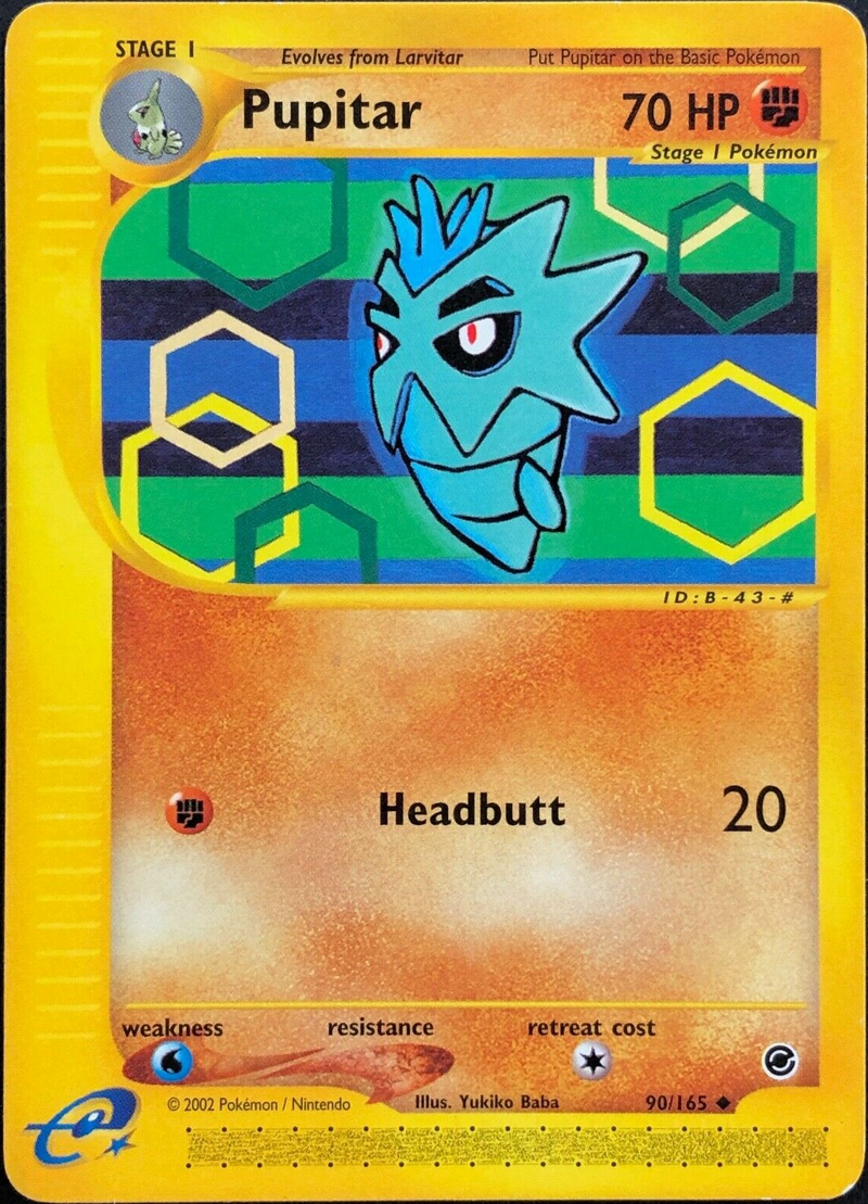 Pupitar (Expedition Base Set TCG) - WikiDex, la enciclopedia Pokémon