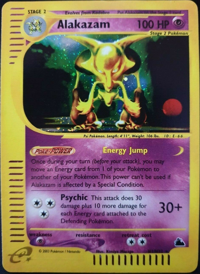 Alakazam (Skyridge TCG) - WikiDex, la enciclopedia Pokémon