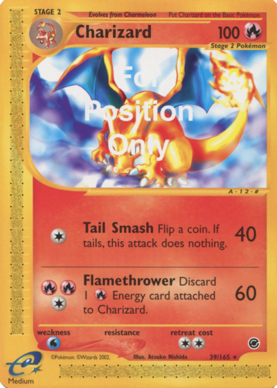 Charizard (Expedition Base Set 39 TCG) - WikiDex, la enciclopedia Pokémon