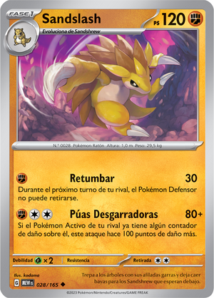 Sandshrew (151 TCG) - WikiDex, la enciclopedia Pokémon