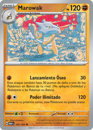 Cubone (151 TCG) - WikiDex, la enciclopedia Pokémon