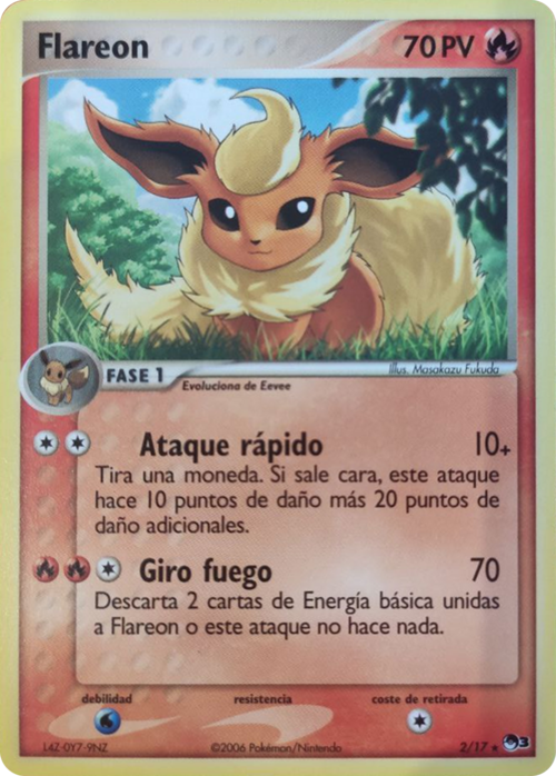Flareon (POP Series 3 TCG) - WikiDex, la enciclopedia Pokémon