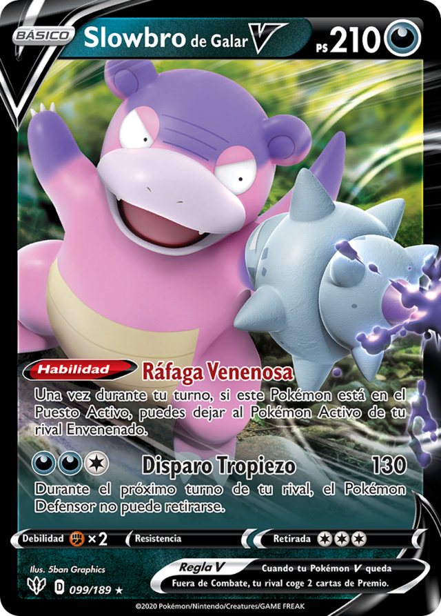 Slowbro de Galar V (Oscuridad Incandescente TCG) - WikiDex, la ...