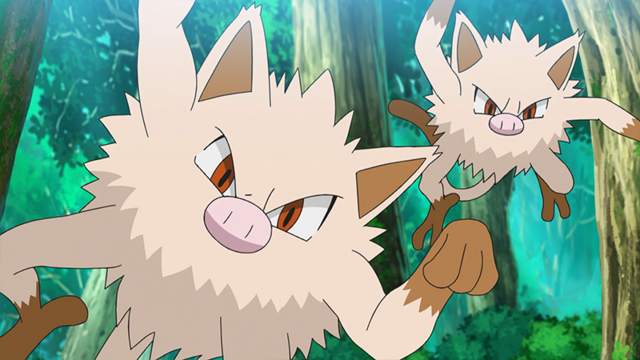 Archivo:EP1224 Mankey.png - WikiDex, la enciclopedia Pokémon