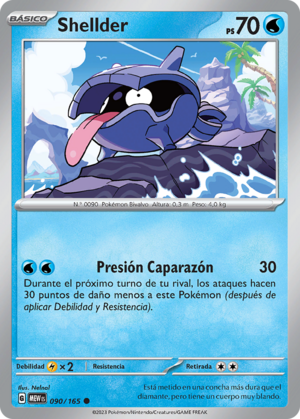 Cloyster (151 TCG) - WikiDex, la enciclopedia Pokémon